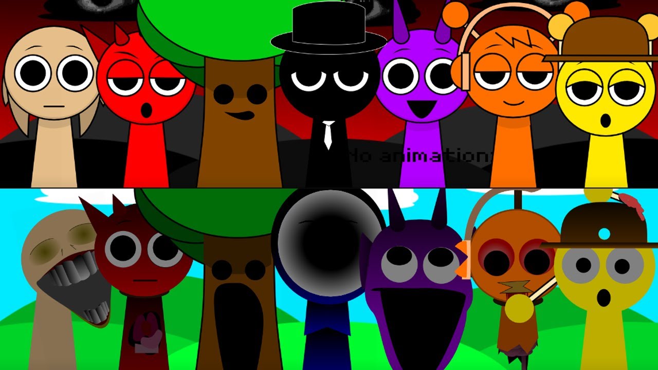 Sprunki SWAPPED But Day and Night Switched🎩💞incredibox sprunki ...