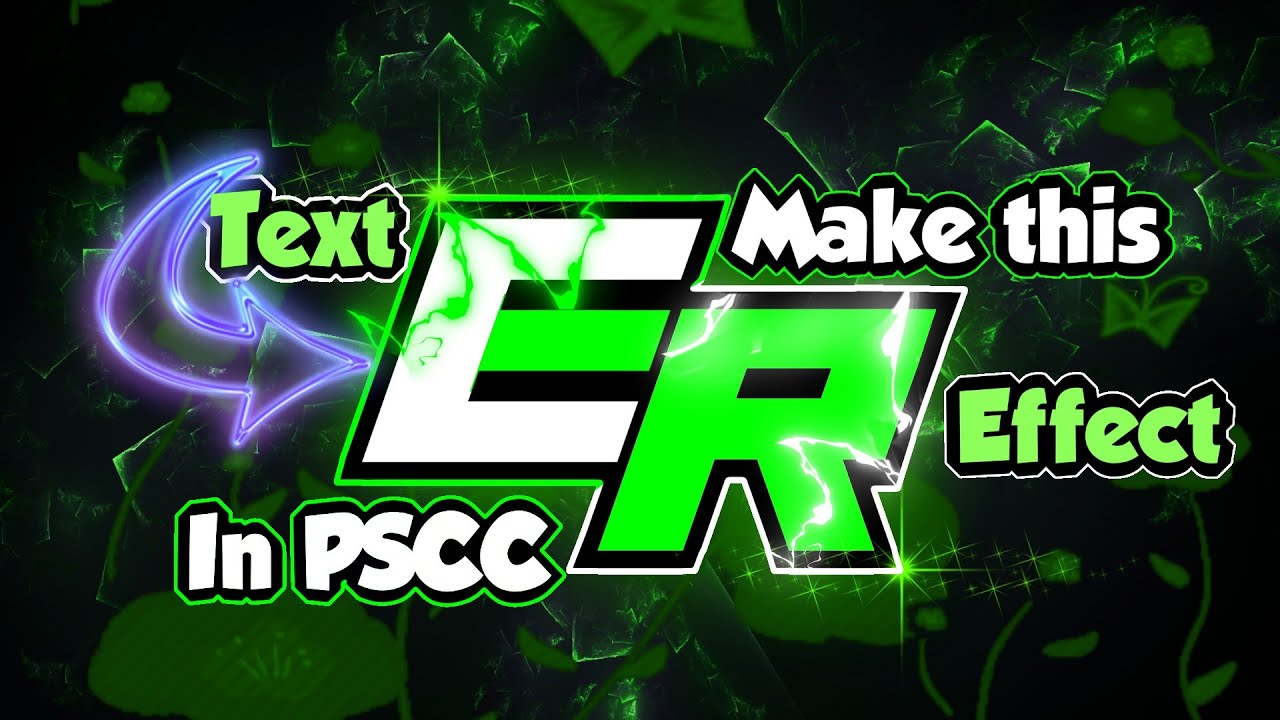 How to make text logo In Android || Gaming logo tutorial || - YouTube