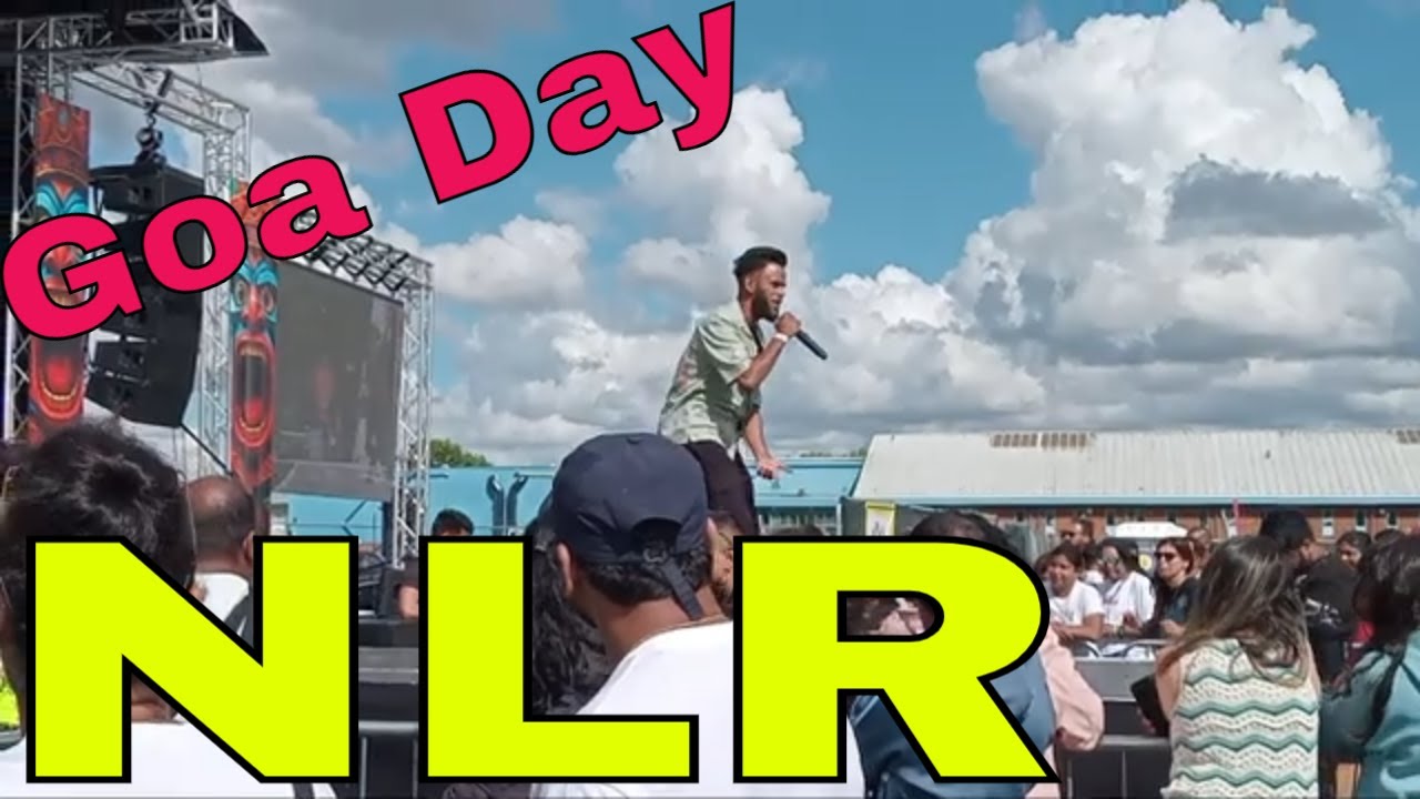 NLR Goan rapper band at Goa Day London 20th July 2025 #GoaDayLondon2025 ...
