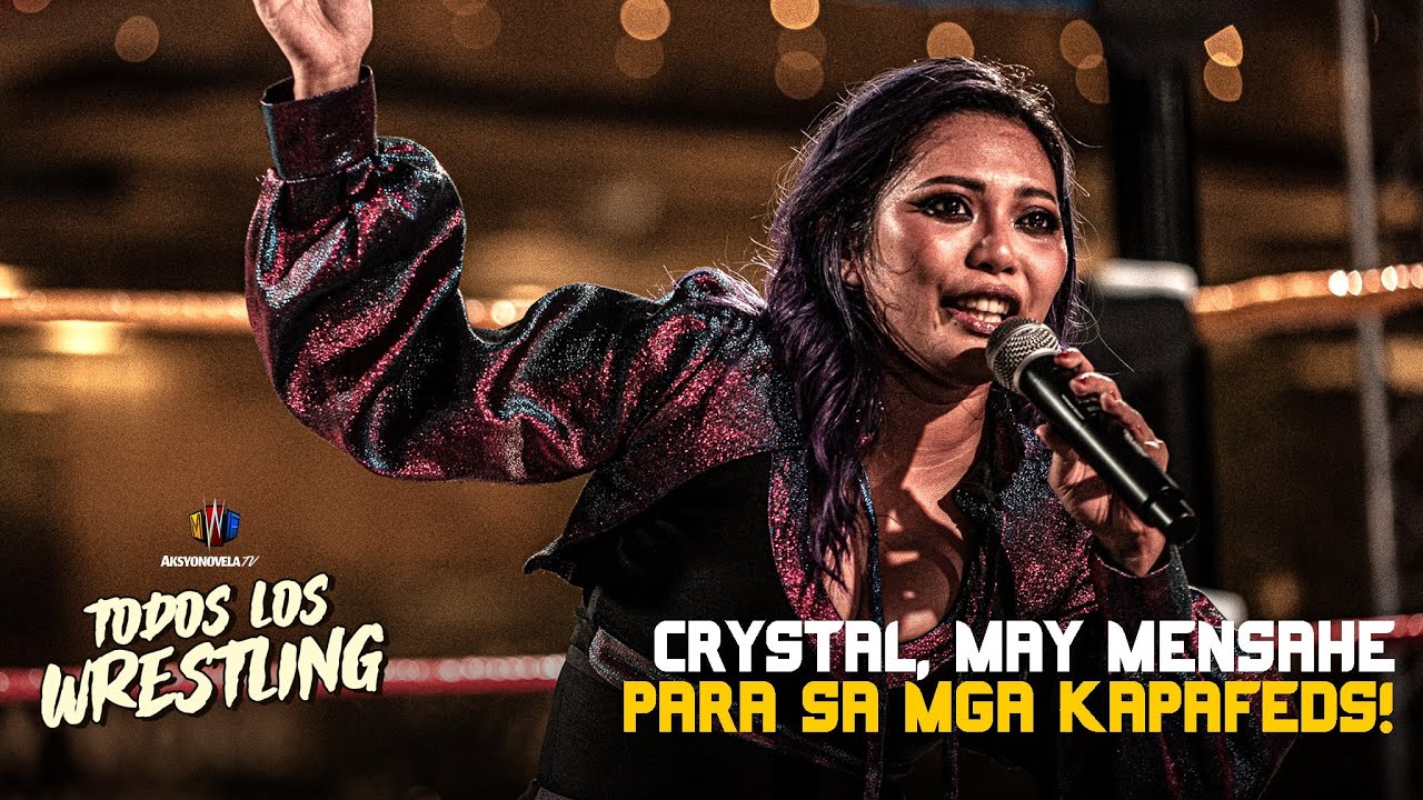 Crystal, May Mensahe Para Sa Mga Kapafeds! | MWF: Todos Los Wrestling ...