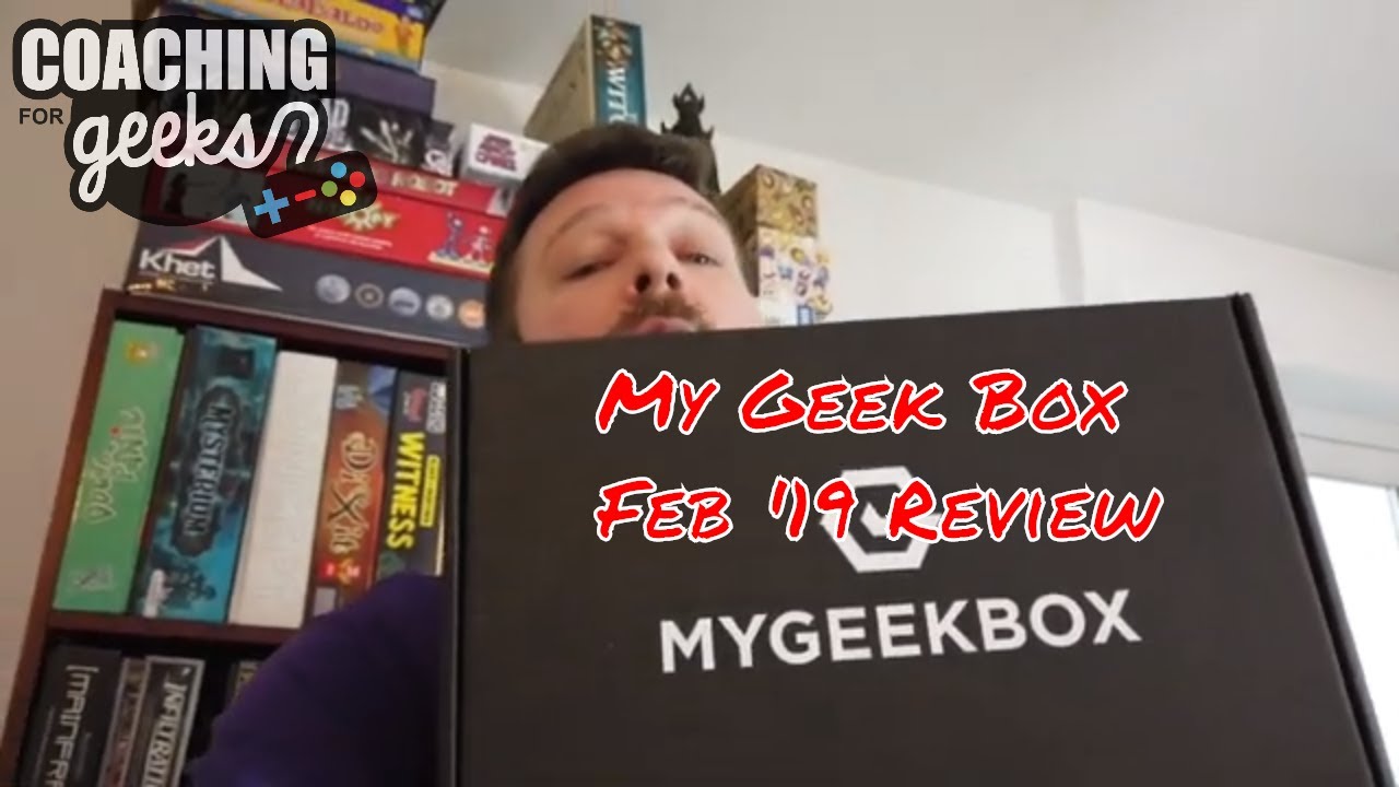 My Geek Box - Feb 2019 Review - YouTube