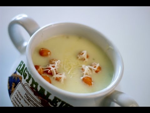 Fokhagymakrémleves videó recept (Garlic Soup)