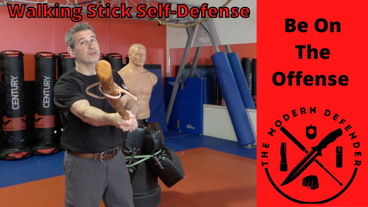 How To Use a Walking Stick for Self-Defense: Offense Can Be Your Best ...