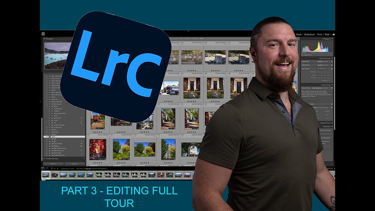 Lightroom Classic for Beginners Part 3 - Editing Photos (Full Develop ...