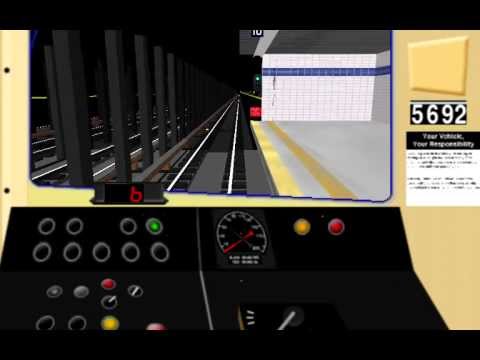 OpenBve:On-Board R46 C Train Broadway Junction To Euclid Avenue - YouTube