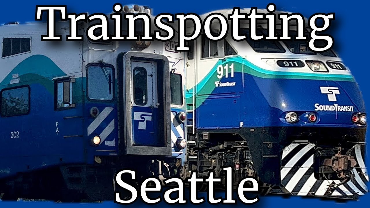 Trainspotting Seattle: Classic Cab Cars Lead the Way! - YouTube