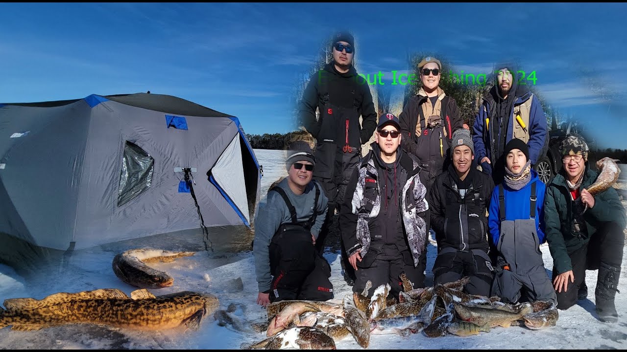 Eelpout Ice Fishing 2024 Episode 3 - Nuv Ntses Qav Ntsuab - YouTube