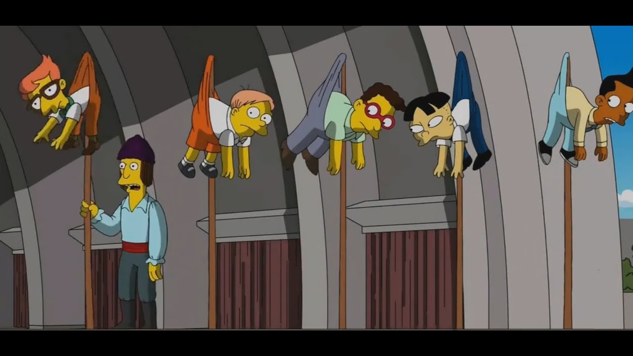 The Simpsons - Circus Stage! - YouTube