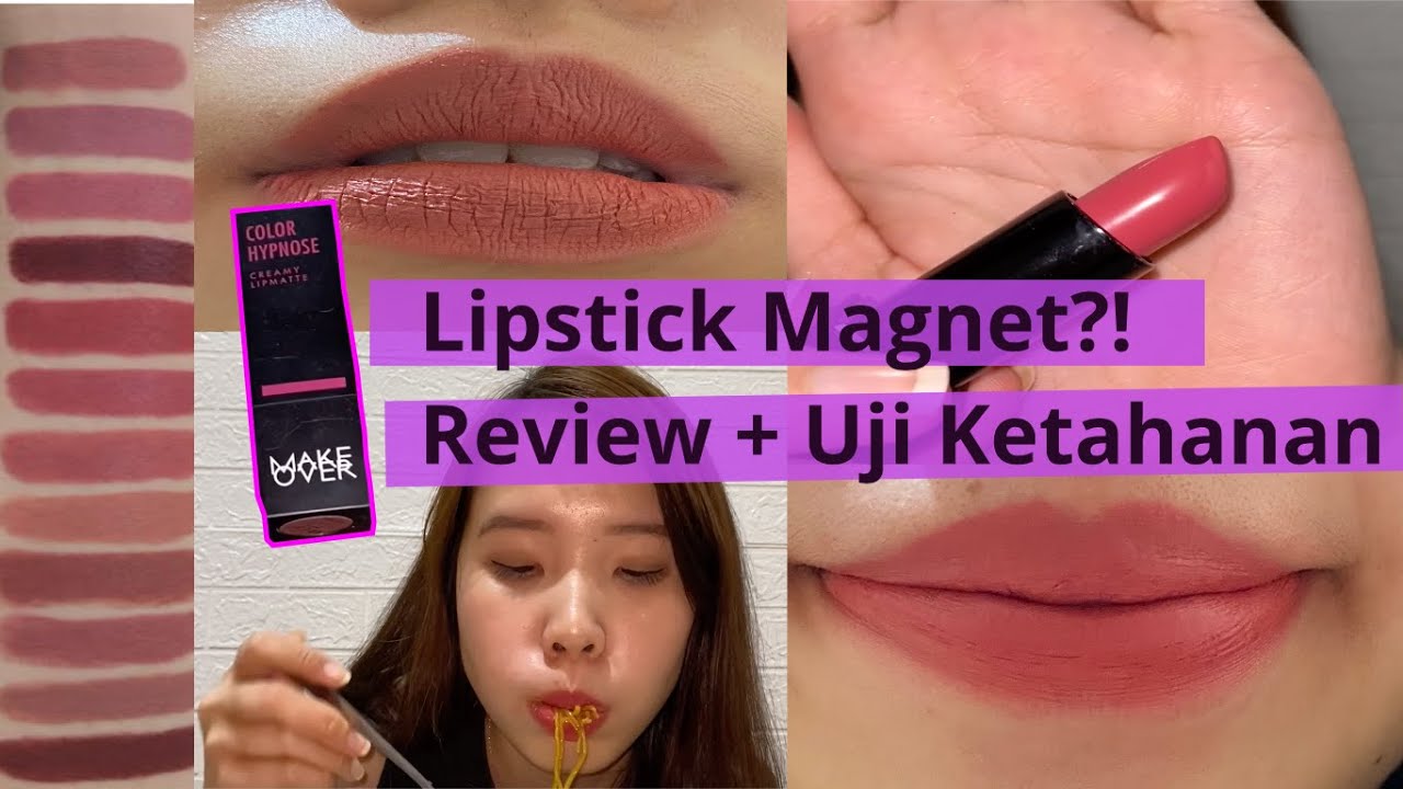 BARU! MAKE OVER COLOR HYPNOSE CREAMY LIP MATTE | Rekomendasi Lipstick ...