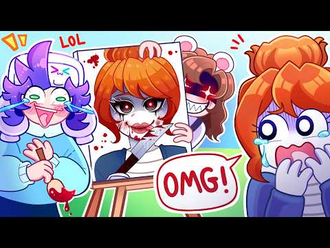 SCARING KIDS IN ROBLOX DRAW ME...(ft. PolarCub)