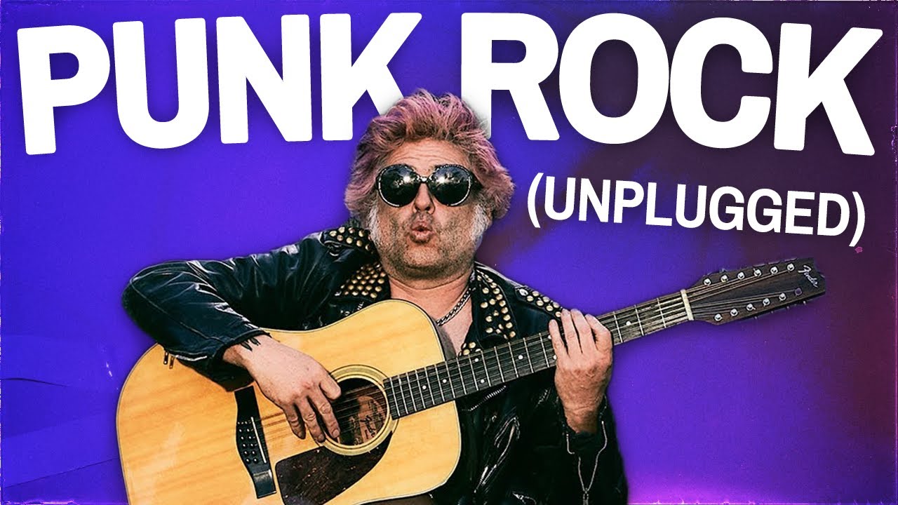 punk riffs still go HARD on acoustic guitar - YouTube