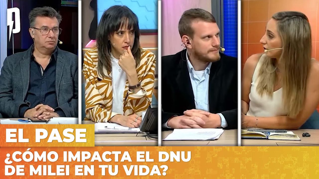 ¿Cómo IMPACTA el DNU de MILEI en tu VIDA? | Argentina Política con Carla, Julia, Jon y el Profe ...