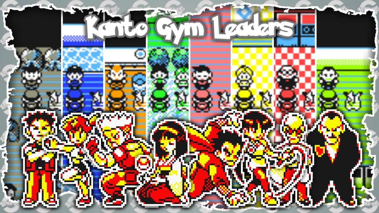 Pokemon Yellow - All Gym Leader Battles - YouTube