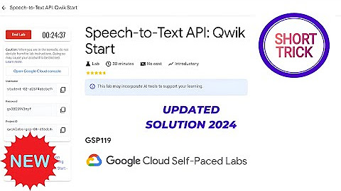 Skill badge:- Analyze Speech and Language with Google APIs - YouTube