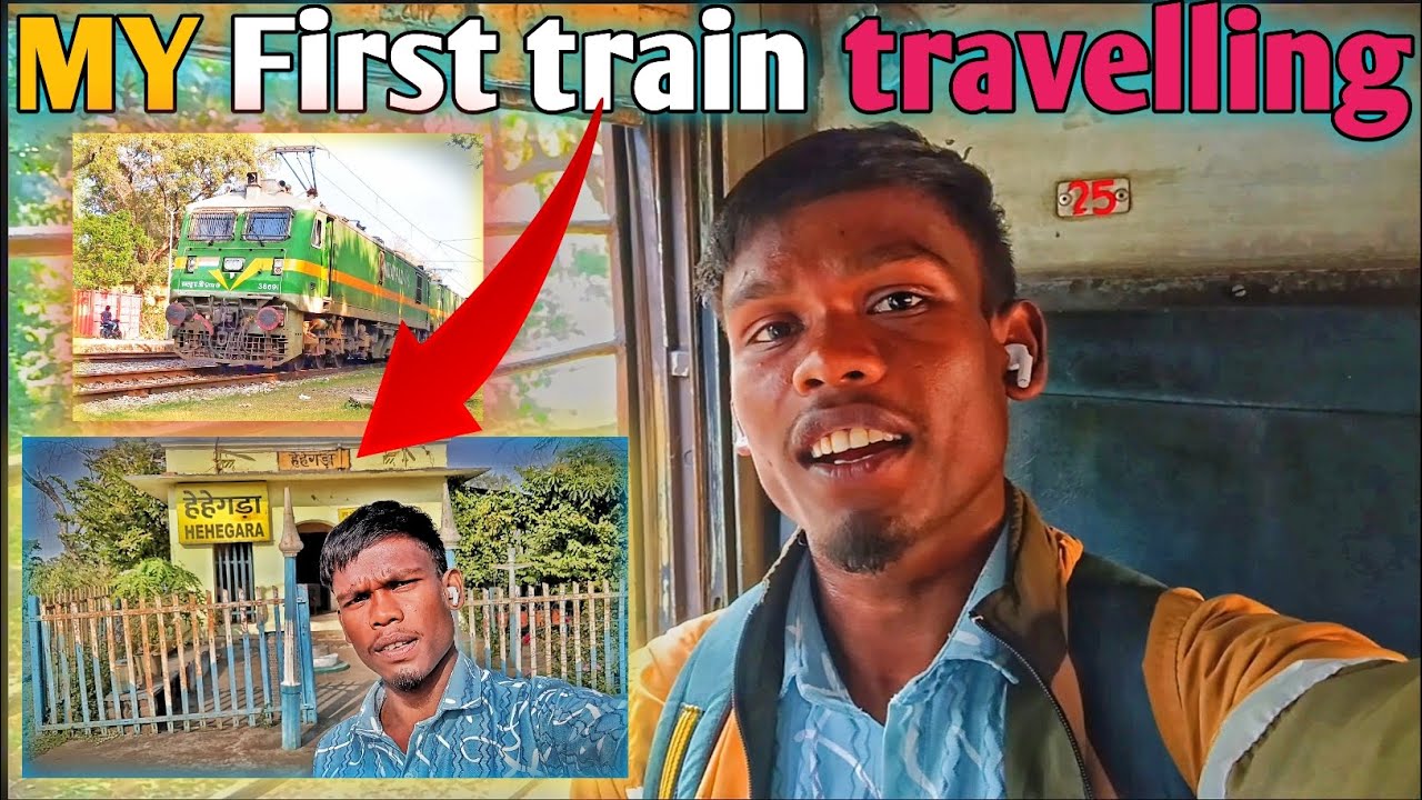 My First Train Travel Experience 😅 | Fun Journey Vlog | Indian Train ...
