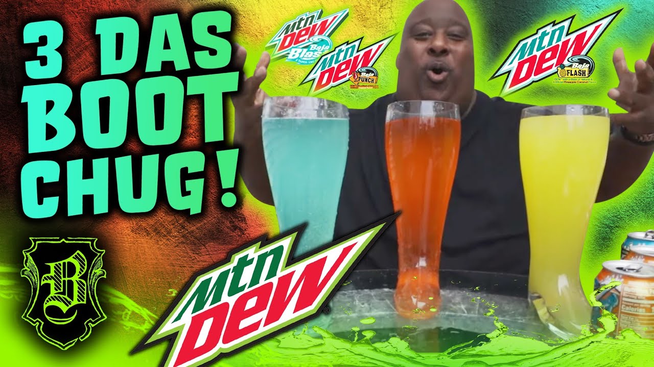 Trying New Mtn. Dew's Baja Blast, Baja Flash & Baja Punch! - YouTube