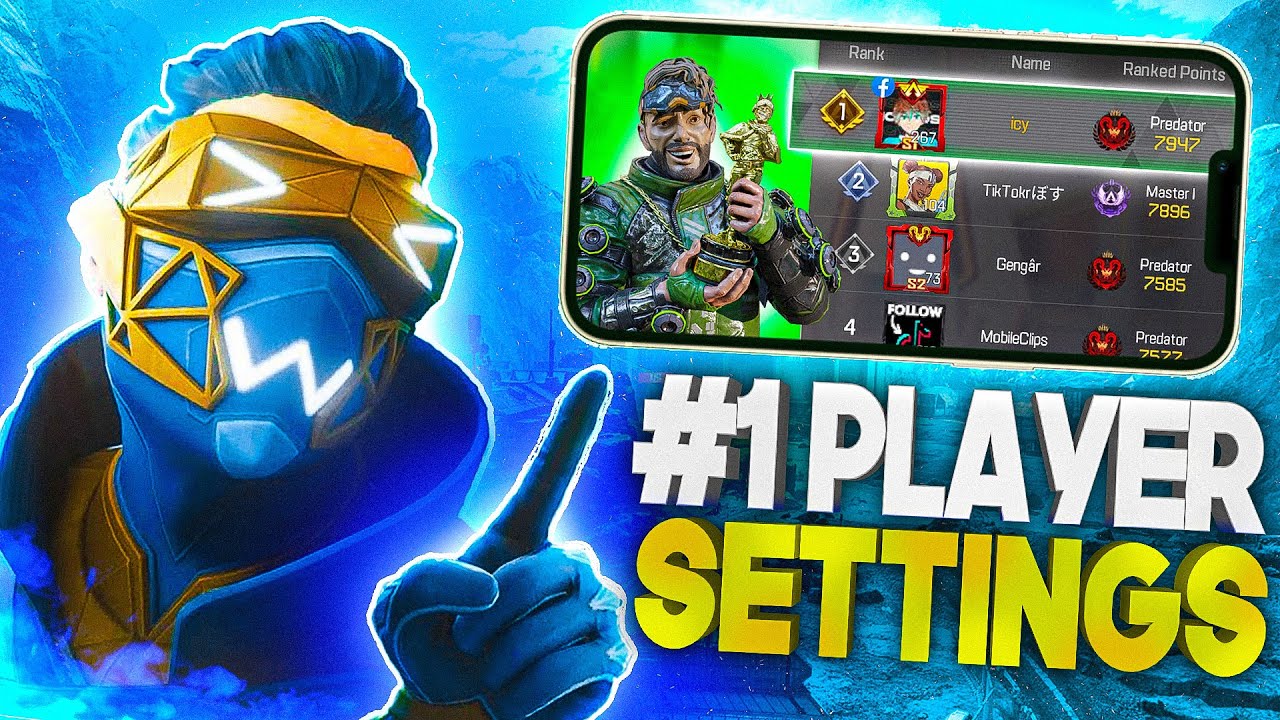 Best Settings In Apex Legends Mobile (Hud + Reticle) - YouTube