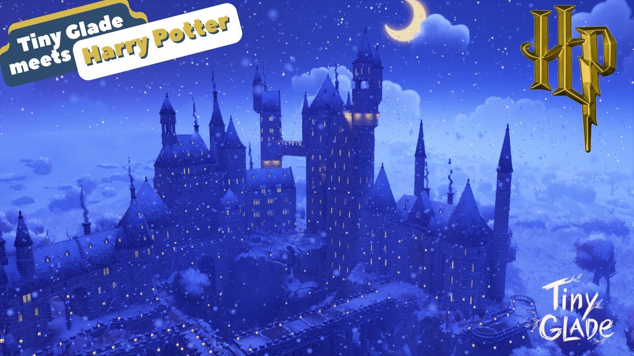 I Spent 6 Hours Building Hogwarts in Tiny Glade! | No Commentary - YouTube