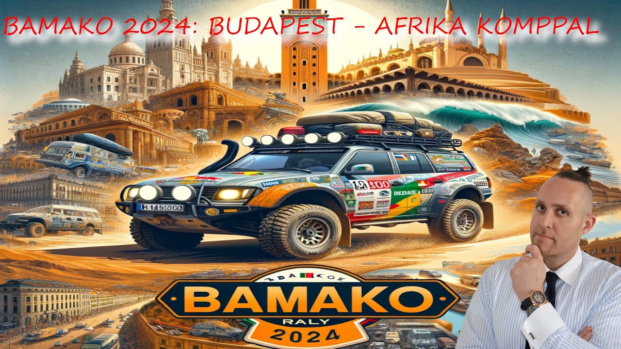 Bamako Rally első napok: Budapesttől Marokkóig, komppal. - YouTube