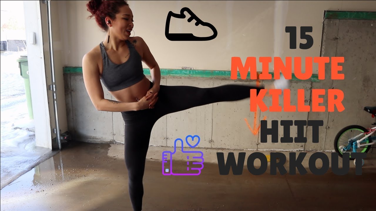 15 Minute HIIT Workout | SWEAT CENTRAL - YouTube