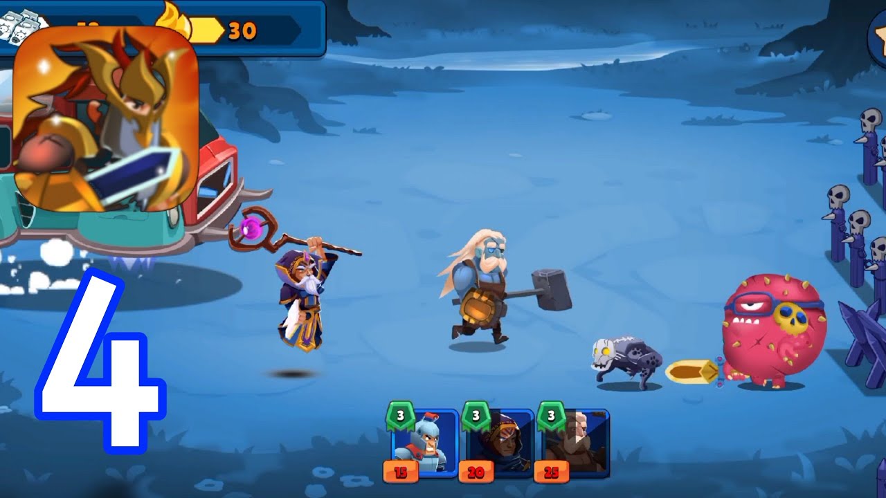 Chaotic Wars - Walkthrough Gameplay All Levels 31-40 [Part 4] - YouTube