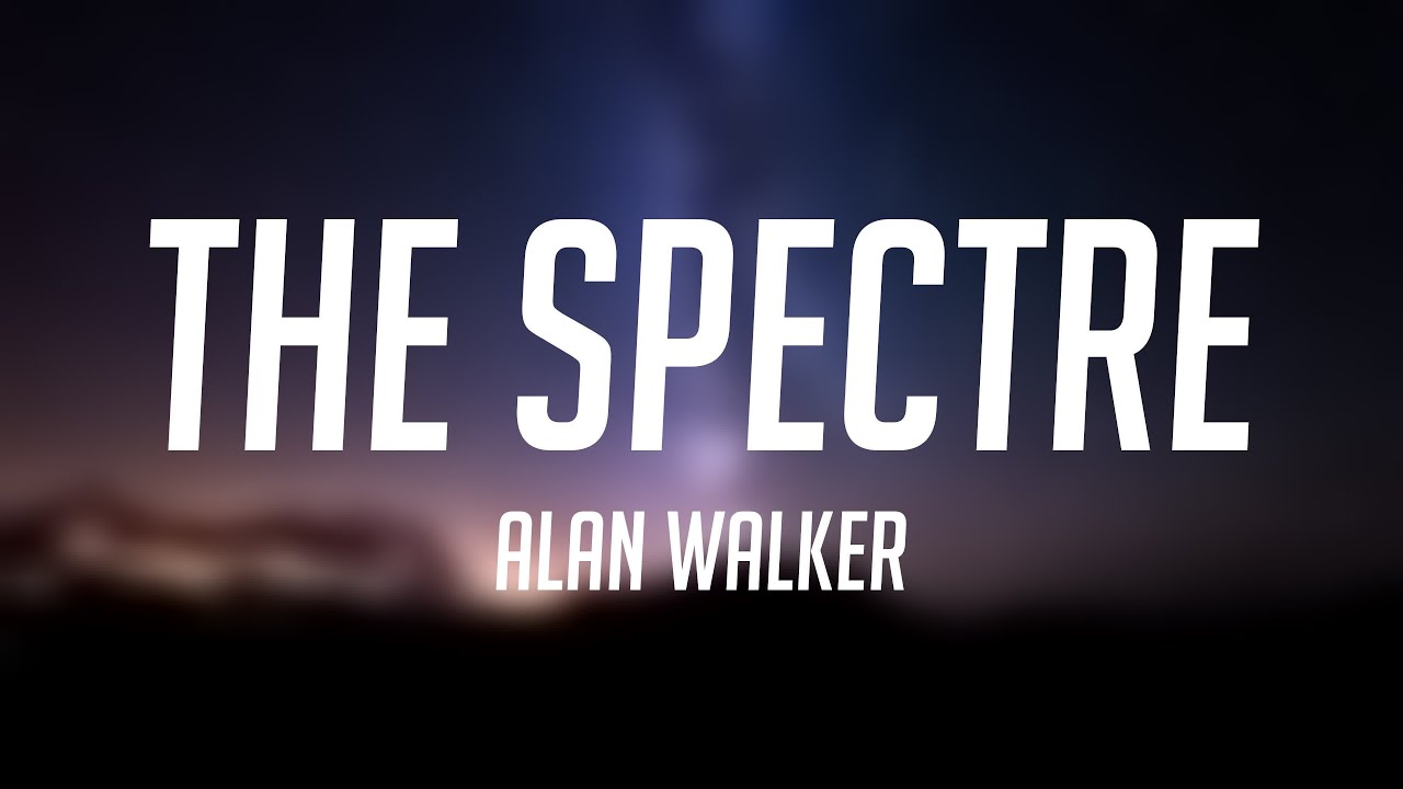 The Spectre - Alan Walker ^Visualized Lyrics^ 🛸 - YouTube