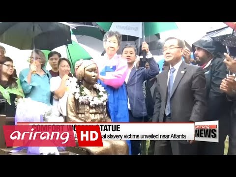 Statue symbolizing Japan's sexual slavery victims unveiled near Atlanta