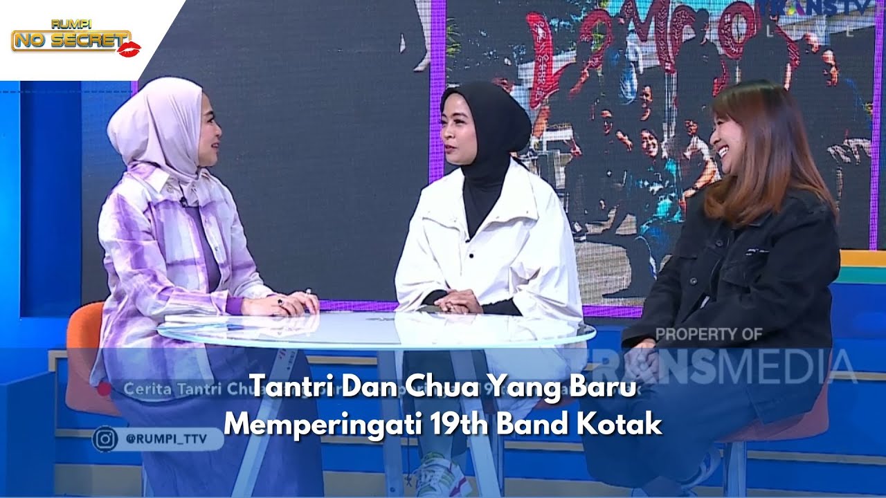 Tantri Dan Chua Yang Baru Memperingati 19th Band Kotak | RUMPI (25/03/24) P2 - YouTube