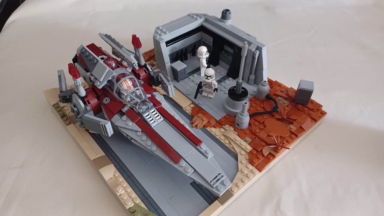 Lego Star Wars Clone Outpost MOC - YouTube