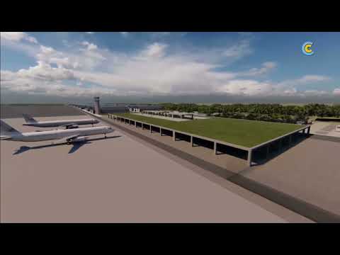 Los promotores del Aeropuerto Cristóbal Colón presentan el proyecto a la Universidad de Huelva
