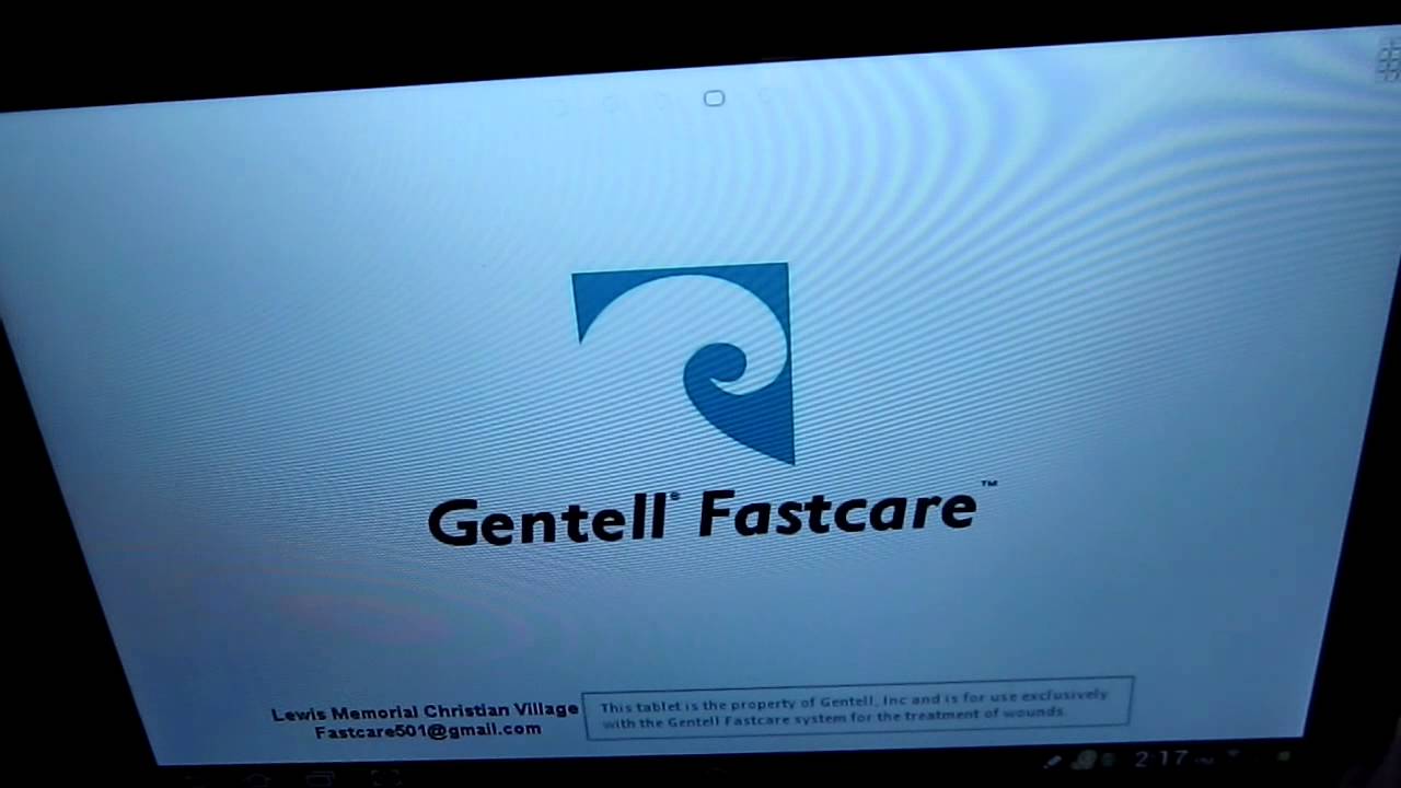 Using a Samsung Tablet with Gentell Fastcare - YouTube