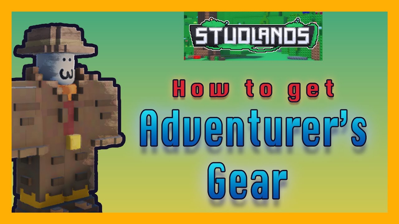 How to get Adventure's Gear | Studlands Roblox #roblox #studlands ...