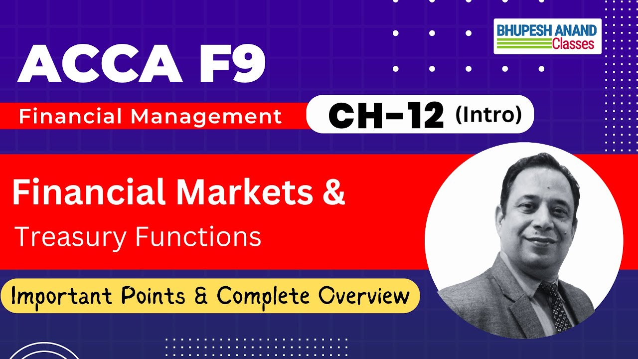 ACCA F9 - Financial Management | Chapter 12 | Financial Markets ...