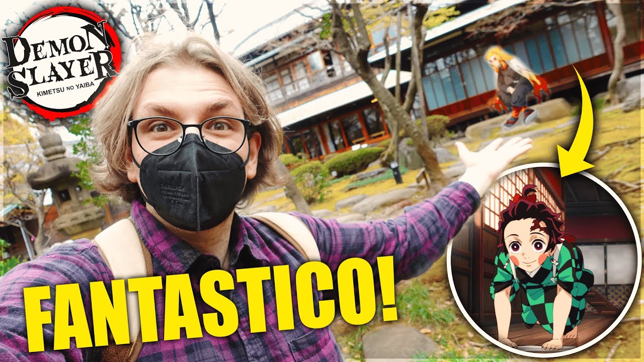 nel mondo di DEMON SLAYER a TOKYO + HANAMI come negli ANIME 🌸 - YouTube