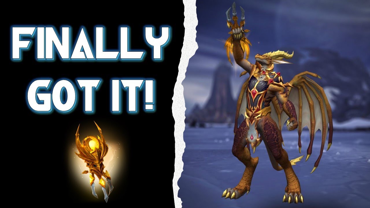 Evoker Legendary obtained!!!! FINALLY!!! - YouTube