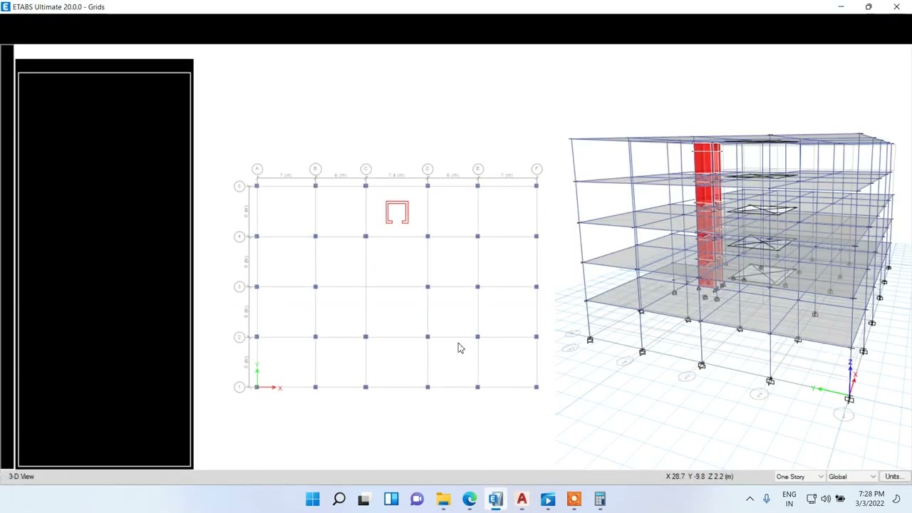 8. Modeling of open well Staircase - YouTube
