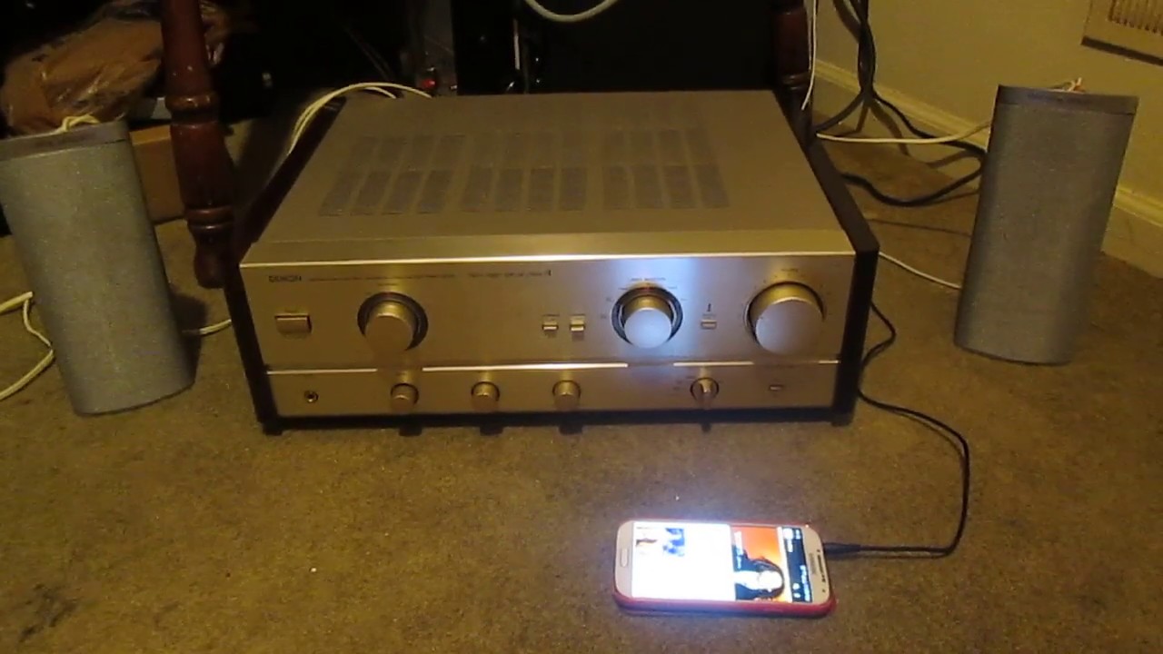 Denon PMA 1000 G Lavishness513 - YouTube