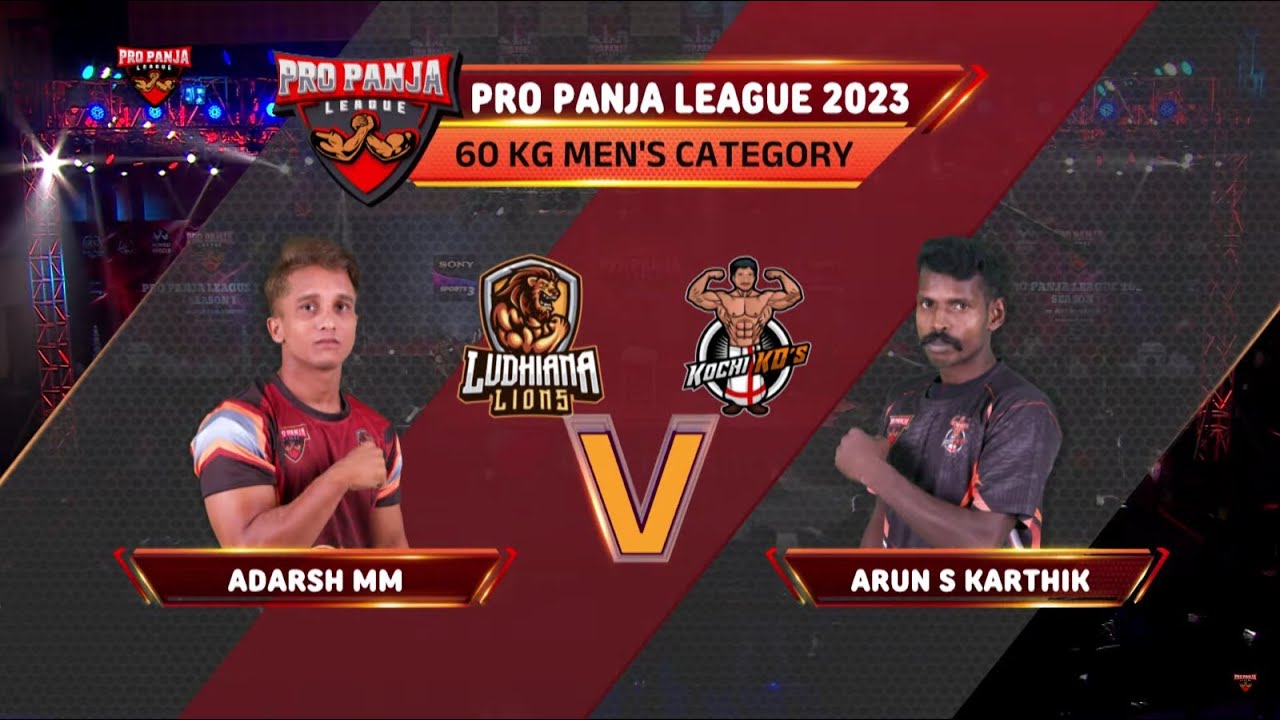 Adarsh MM vs Arun S Karthik | Ludhiana Lions vs Kochi KD's | Full Match ...