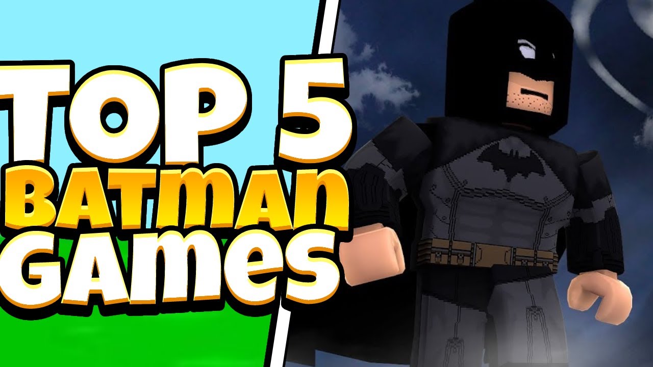 Top 5 BEST Batman Games in Roblox 2022! - YouTube