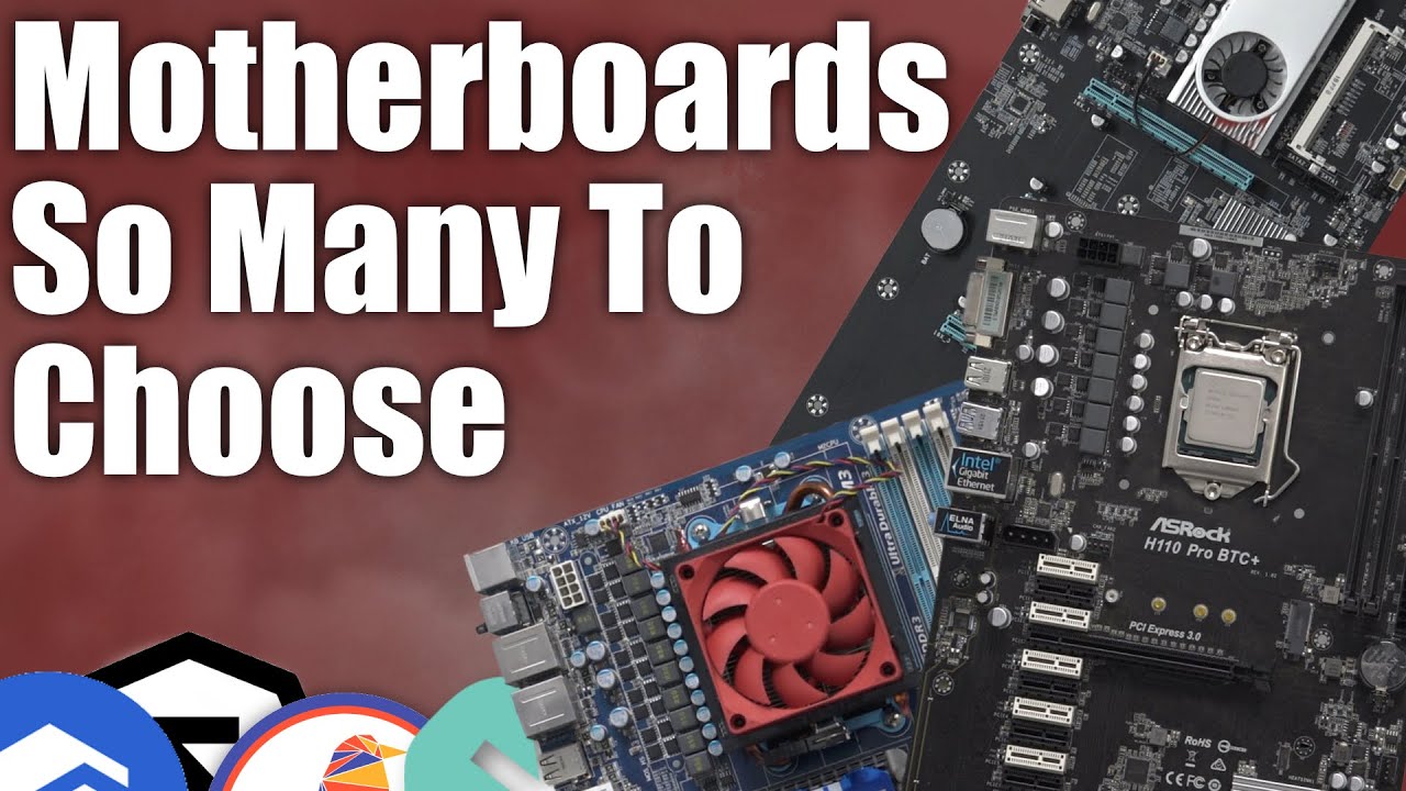 Motherboards For Mining - BTC-75, BTC-S37 - YouTube