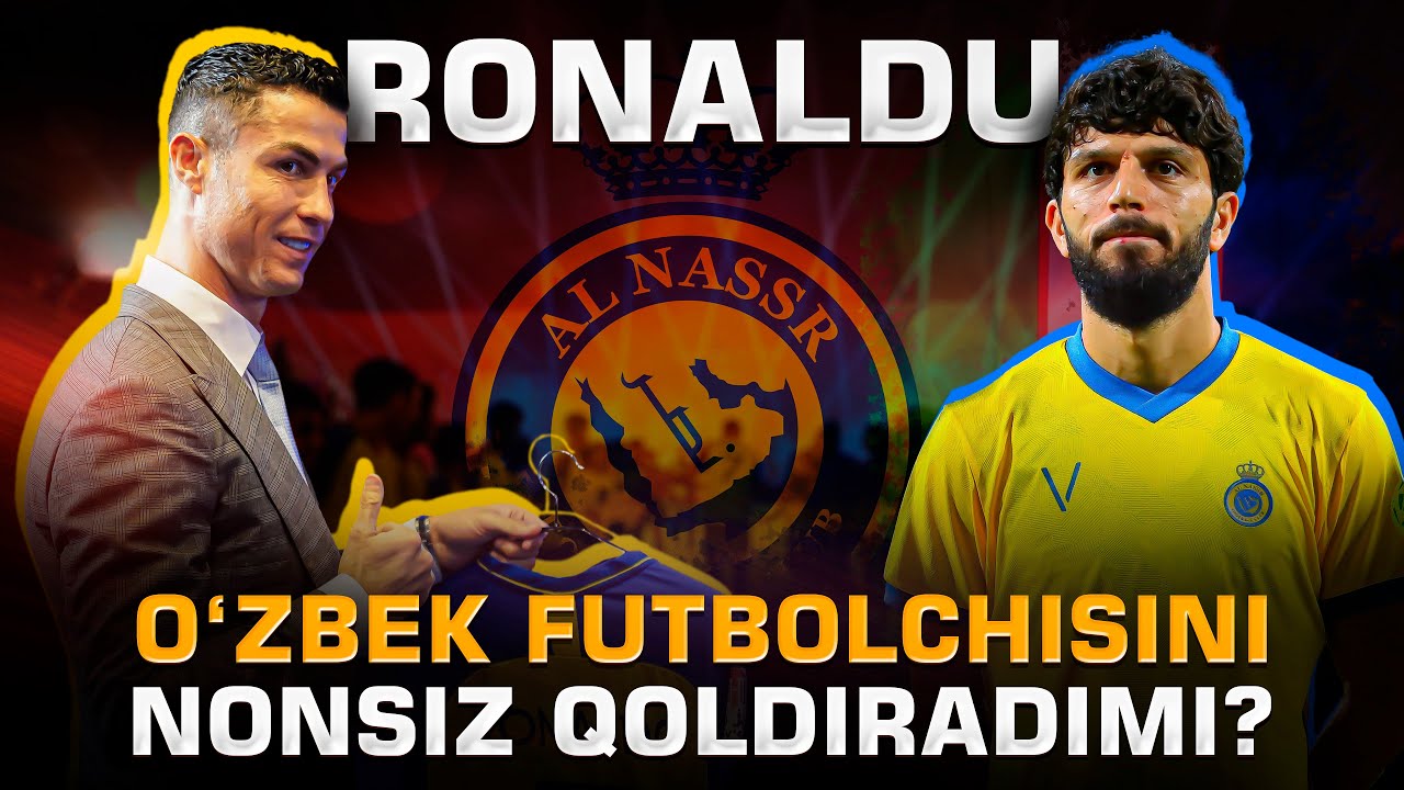 MILLIONLARNI TANLAGAN RONALDU O‘ZBEK FUTBOLCHISINI NONSIZ QOLDIRADIMI ...