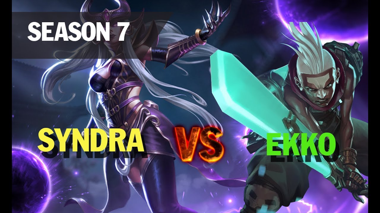 lol league highlights l Kuro plays SYNDRA vs EKKO - YouTube