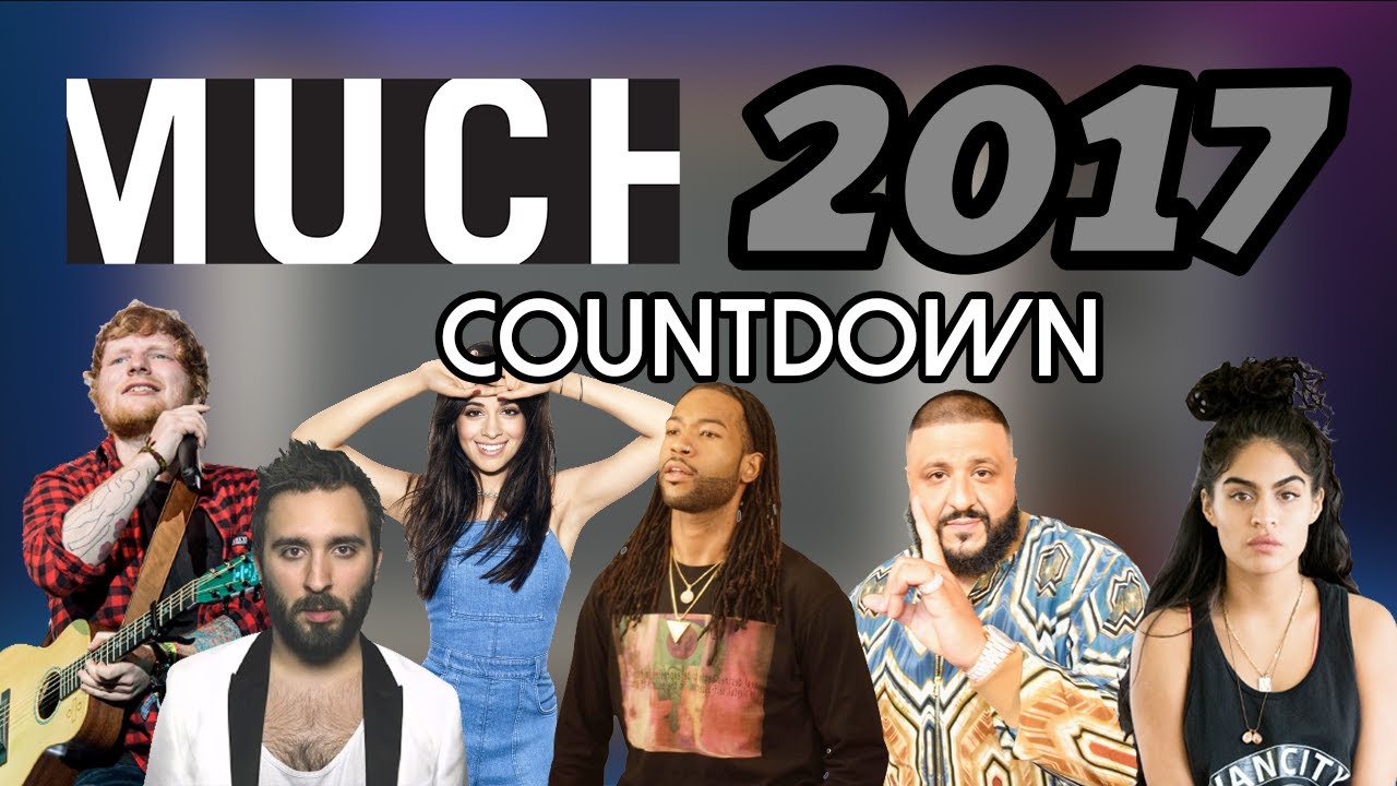 All the Songs from the 2017 MuchMusic Countdown - YouTube