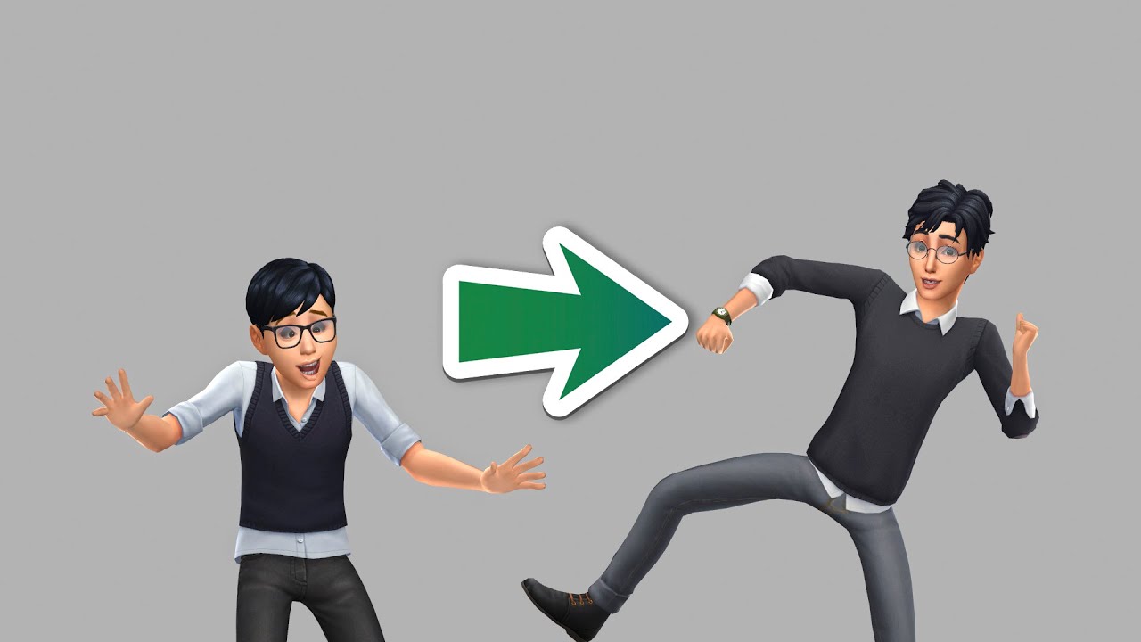👦📚My Alexander Goth Makeover in The Sims 4 [with CC] - YouTube