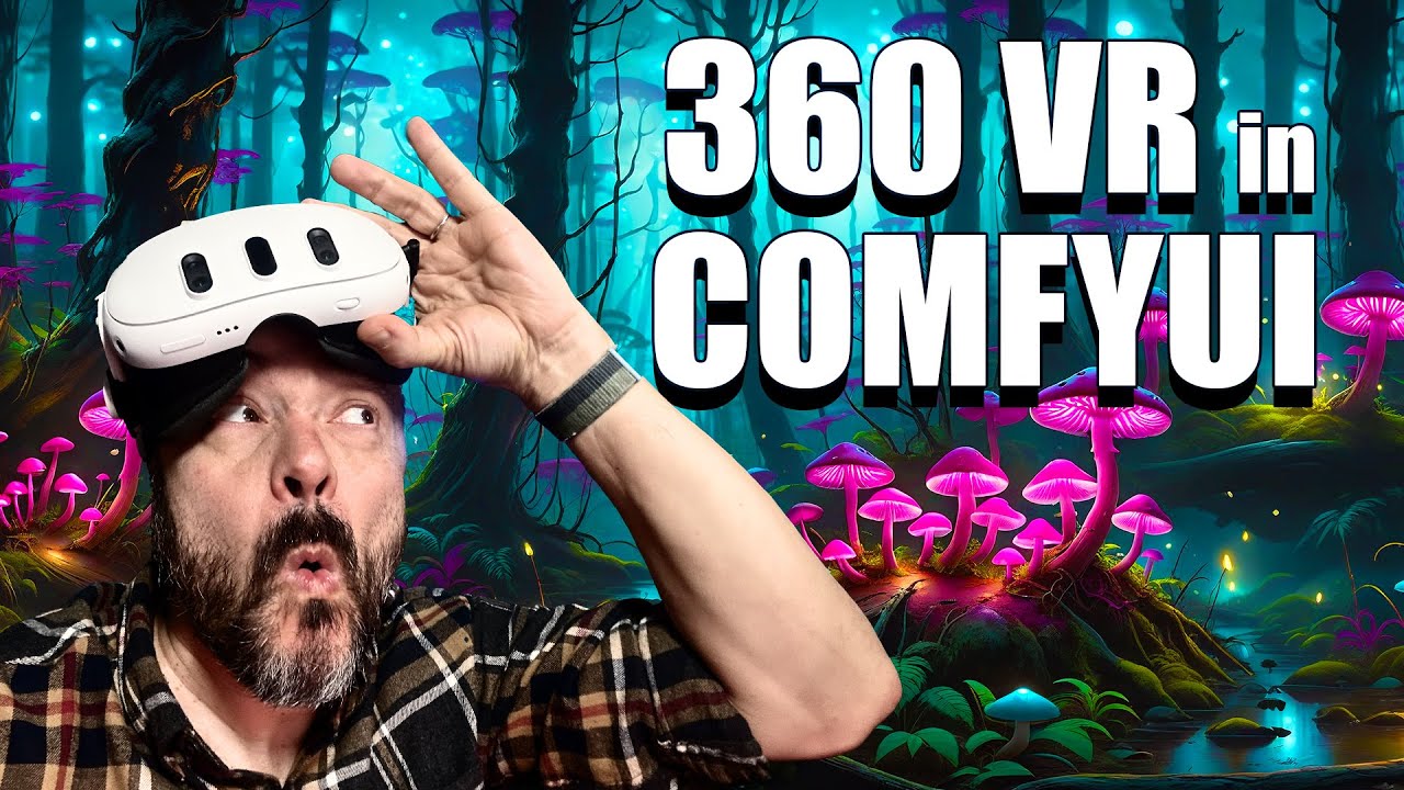 High resolution 360 VR with ComfyUI, upscaling, tiles, lora - YouTube