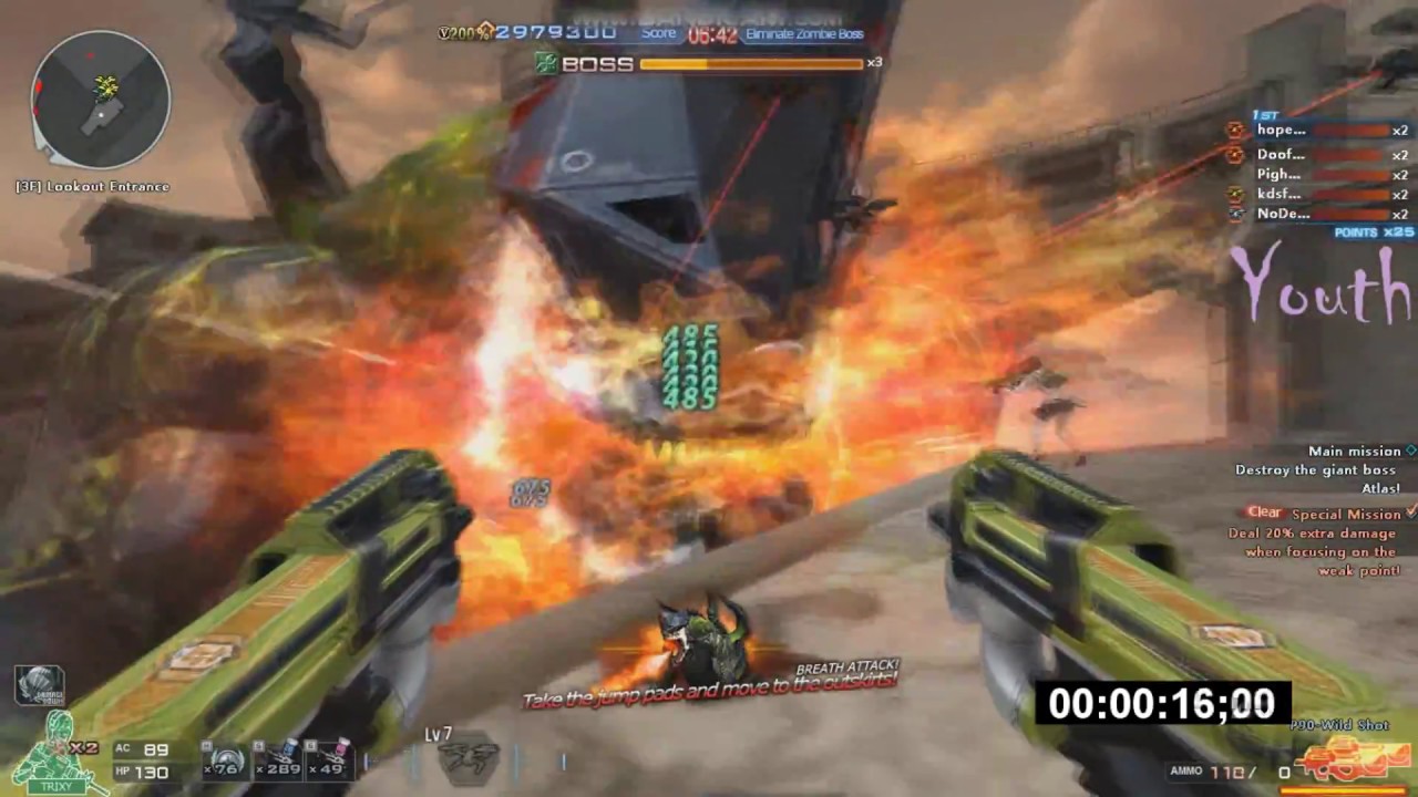 CrossFire NA - 3 Bosses in LESS than 1 Minute (⊙﹏⊙) - (Fatal Canyon ...