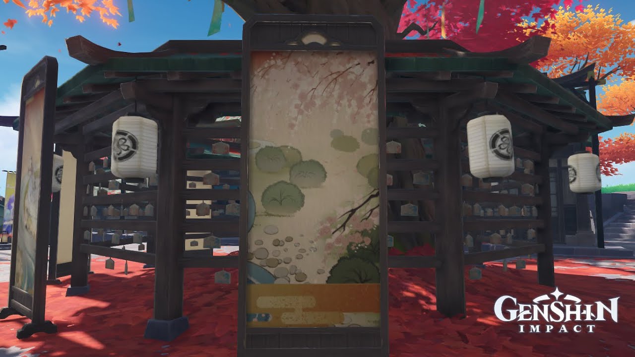 [Genshin Impact] What a special (and sussy) painting of Kuronushi - YouTube