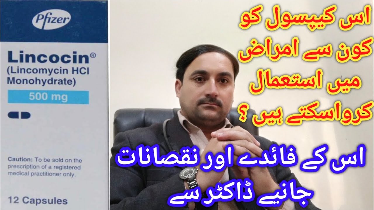 lincomycin capsule uses|lincocin capsule 500mg uses in Urdu|lincomycin ...