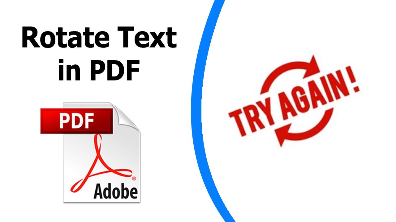 How to Rotate the Text on a PDF File using adobe acrobat pro dc - YouTube How to Rotate the Text on a PDF File using adobe acrobat pro dc - YouTube