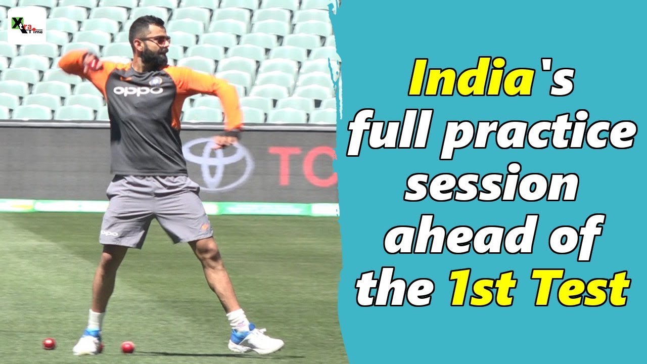 Watch: Indian cricket team's full practice session on the eve of first ...